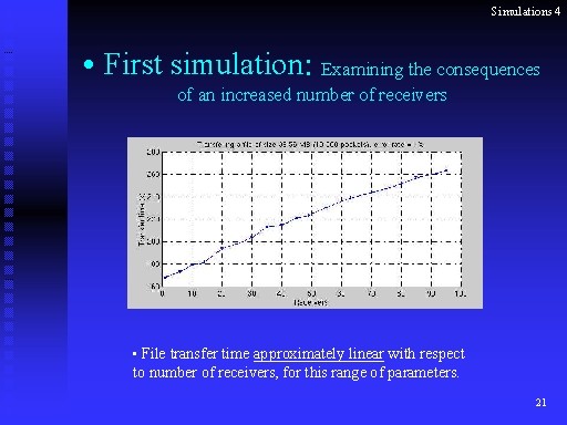 First simulation: Examining the consequences of an increased number of ...